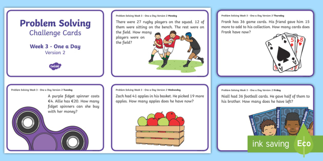 Week 3 - Version 2 - Problem Solving - One a day Challenge Card