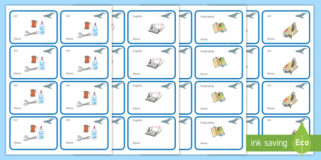 FREE! - Blue Whale Themed Editable Book Labels