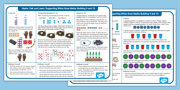 👉 EYFS Knowledge Organiser WRM Building 9 and 10 👉 EYFS Knowledge Organiser WRM Building 9 and 10