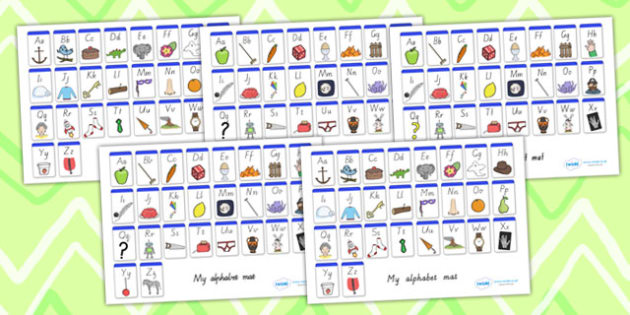 A-Z Alphabet Mat (Teacher-Made)