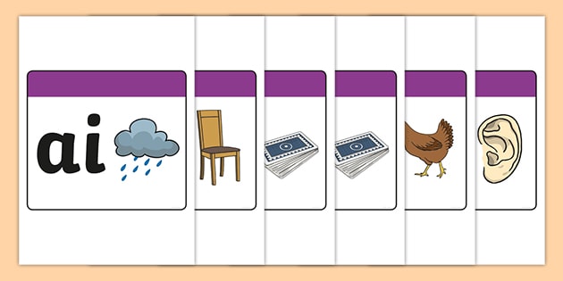 FREE! - Phase 3 Large Picture Display Cards (teacher made)