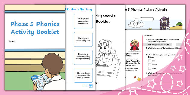 Phase 5 Phonics Resource Pack (teacher made)