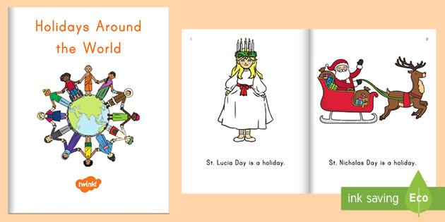 Holidays Around the World Emergent Reader eBook