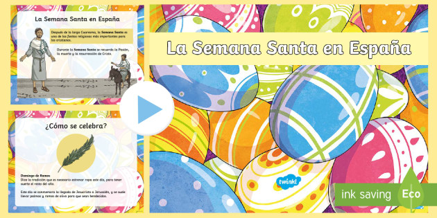 Presentación: La Semana Santa en España (teacher made)