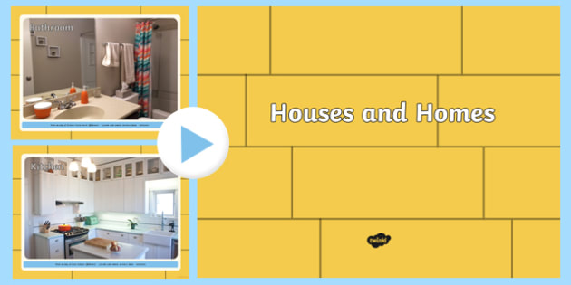 EYFS Houses and Homes Photo PowerPoint (teacher made)