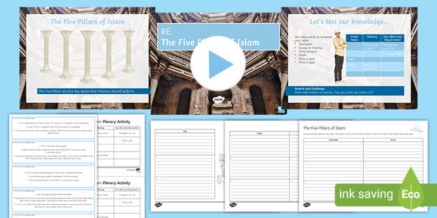 Five Pillars of Islam Lesson 1: Introduction (Teacher-Made)