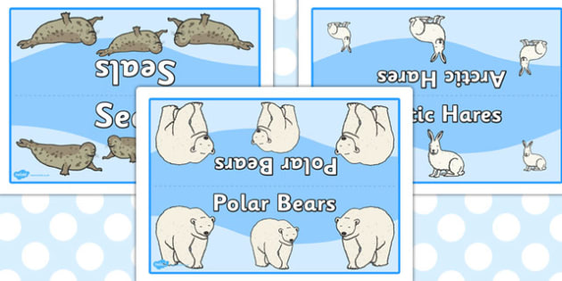 FREE! - Editable Group Table Signs (Winter) (teacher made)