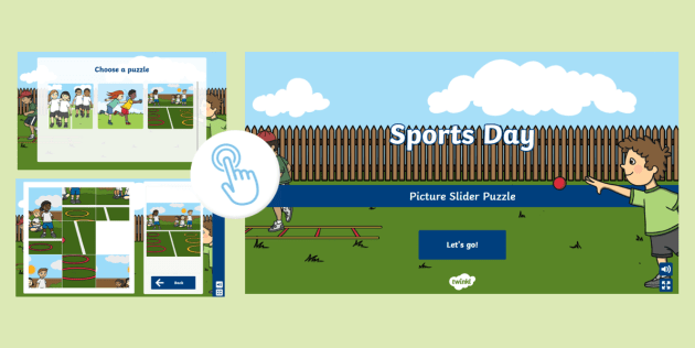 Interactive Sports Day Puzzle Game | Primary Resources