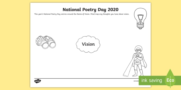National Poetry Day Freedom Worksheet / Worksheet