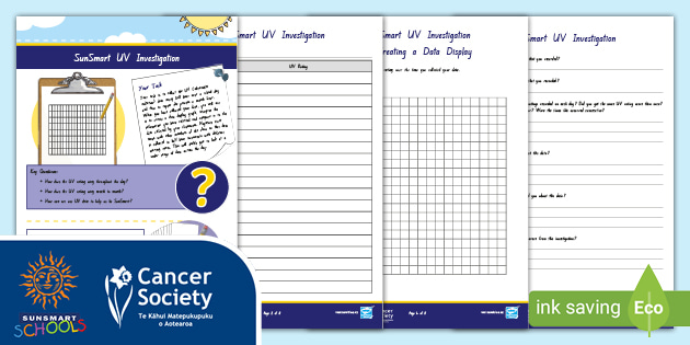 FREE! - SunSmart Schools: UV Investigation (teacher made)