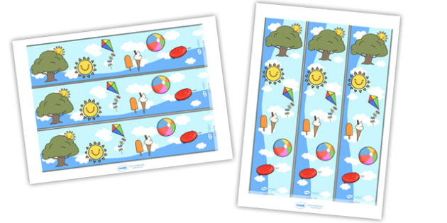 Summer Display Borders