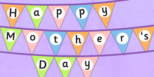 Australia Happy Mother's Day Bunting