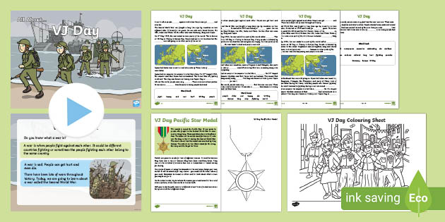 KS1 VJ Day Resource Pack (teacher made)