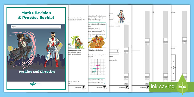 Year 6: Maths Position and Direction Revision & Practice Booklet