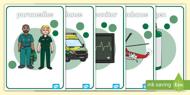 Paramedics Display Posters