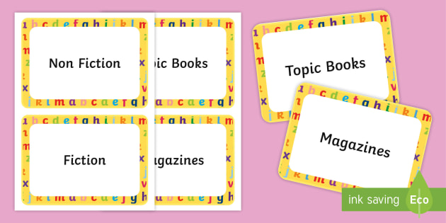 Book Labels (teacher made)