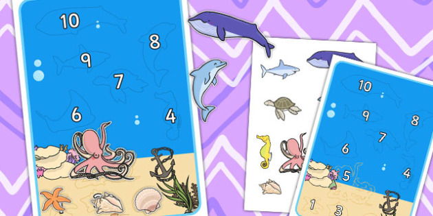 Under The Sea Reward Chart (teacher made)