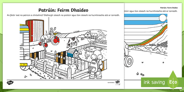 Bileog Oibre: Patrúin, Feirm Daideo