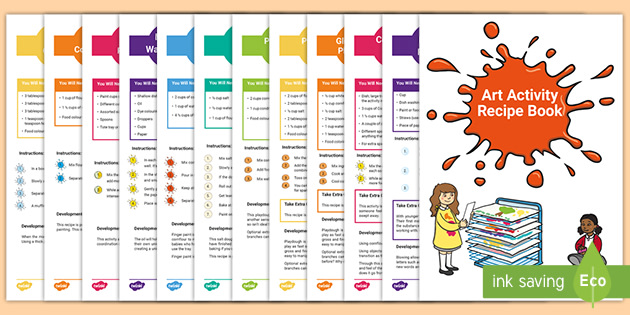 Art Activity Booklet (teacher made)