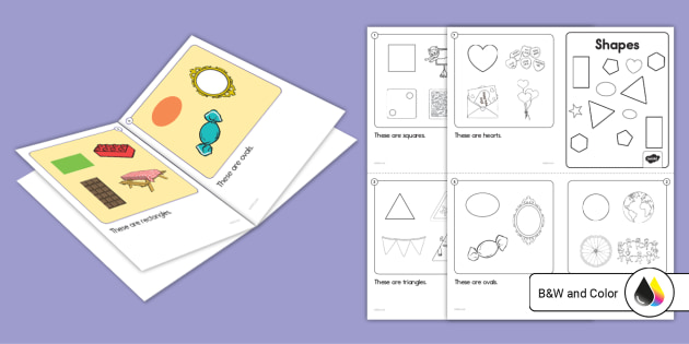 Shapes Early Emergent Reader (teacher made)