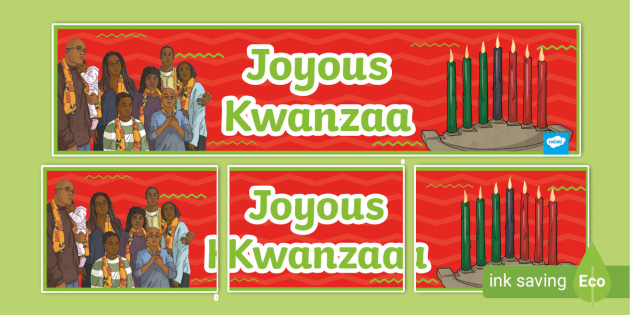 Kwanzaa Display Banner - Grades 4-6