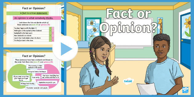 New Zealand Fact or Opinion PowerPoint (teacher made)