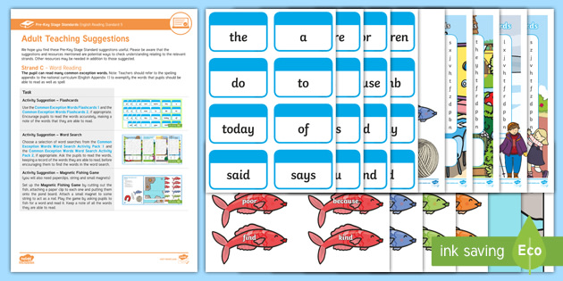 Pre-Key Stage Standards English Language Comprehension and Reading ...