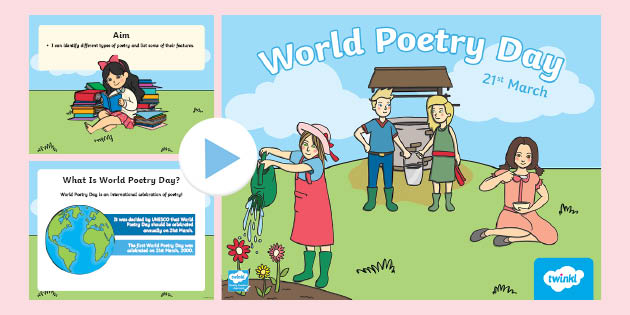 World Poetry Day PowerPoint | Primary Teaching Resources