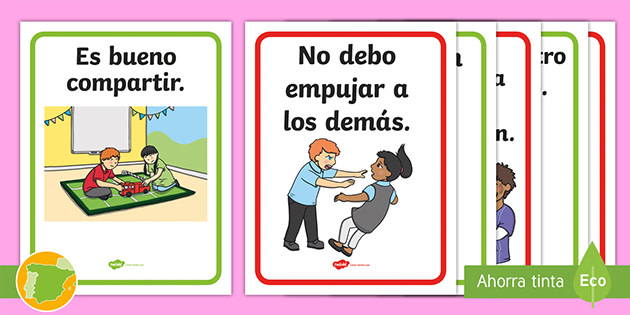 FREE! - Posters con normas de comportamiento: Qué hacer y qué no hacer FREE! - Posters con normas de comportamiento: Qué hacer y qué no hacer