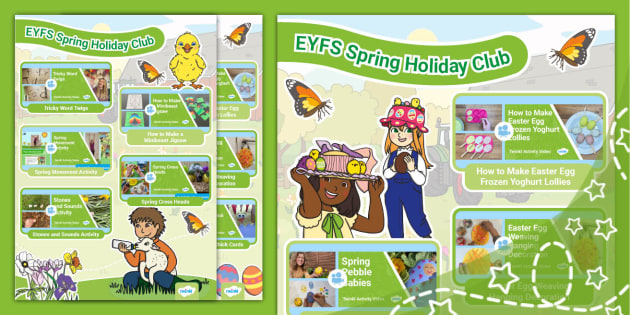 FREE! - EYFS Spring Activity Videos (teacher made)