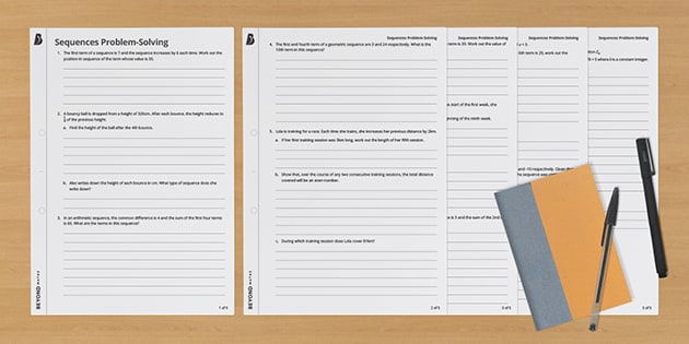 👉 Maths Sequences Problem-Solving | KS4 Maths | Beyond