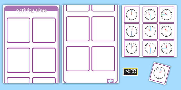 Vertical Visual Timetables | twinkl.com.au