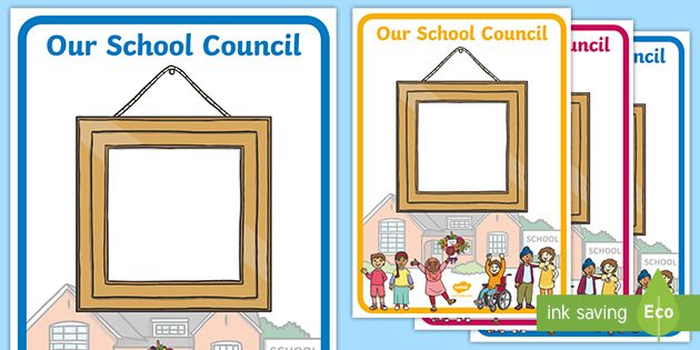 👉 School Council Posters | Editable