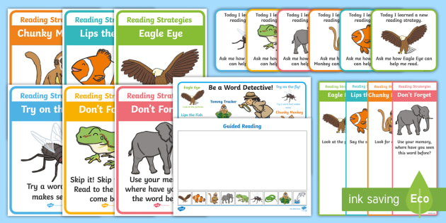 Australia Reading Strategy Display Pack (teacher made)