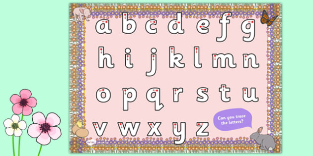 Spring Themed Letter Writing Worksheet (teacher made)