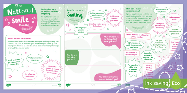 National Smile Month: Make Someone Smile Challenge (Ages 5 - 7)
