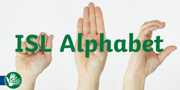 Irish Sign Language (ISL) Alphabet Video