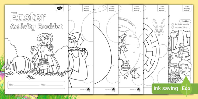 Easter Activity Booklet - CfE First Level (teacher made)