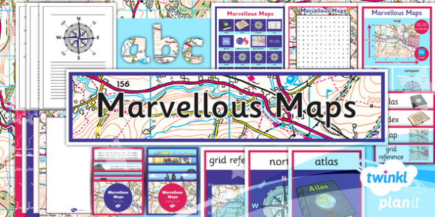 Year 5 Geography | Marvellous Maps | Map Reading Resources