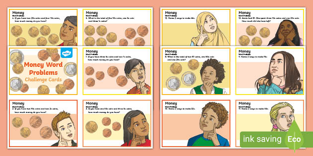 Money Task Cards | Maths Word Problems | Twinkl Resources