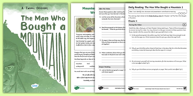 Daily Reading: The Man Who Bought a Mountain Lesson 1 (7-11)