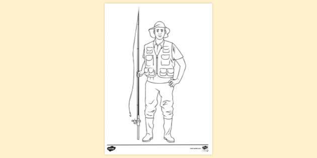 Fisherman Colouring Sheet | Colouring Sheets