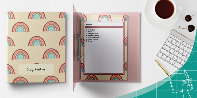 This personalised binder pack is the perfect start up kit for you to build