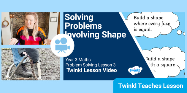 Year 3 (Ages 7-8) Problem Solving Video Lesson 3