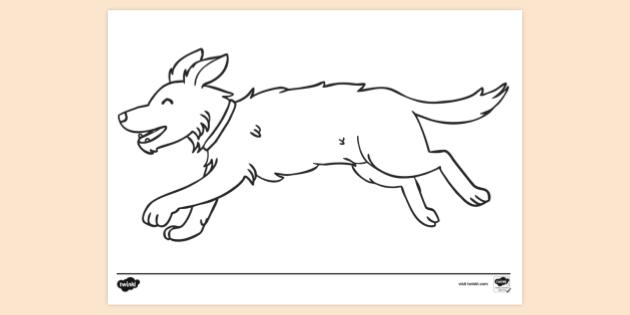 FREE! - Dog Colouring Sheet | Colouring | Colouring Sheets