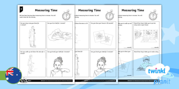 Year 3 Using Units of Measurement: Measuring Time Home Learning Tasks