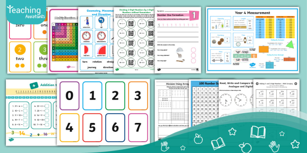 👉 TA Maths Skills Resource Pack (teacher made)