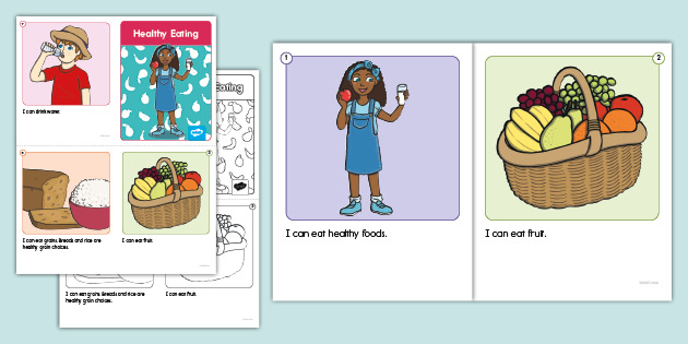 Healthy Eating Emergent Reader | Twinkl Healthy Lifestyle