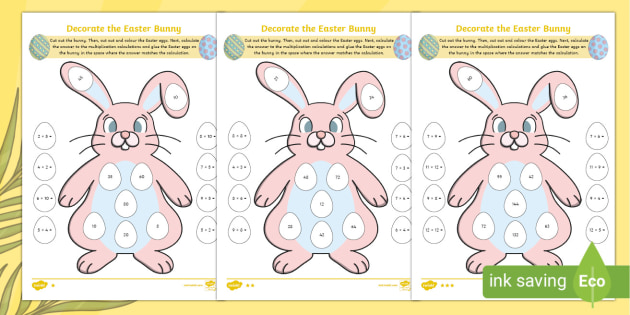 👉 Times Tables Easter KS2 Activity