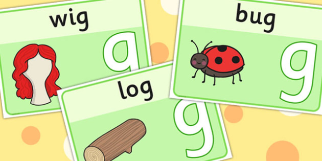 Final G Sound Playdough Mat (teacher made)